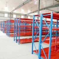 China 5 Tier Metal Shelving Storage Rack Scratch Resistant Powder Coating Finish Heavy Duty for sale