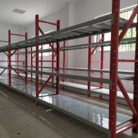 China 100kg-500KG/Layer Metal Storage Shelving Adjustable With Rust Resistant Coating for sale