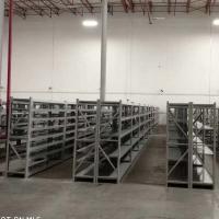 China Customizable Powder Coated Boltless Steel Shelving Racks Metal Material for sale