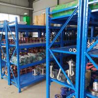 China Metal Construction Warehouse Storage Rack Indoor Use With Adjustable Shelves for sale