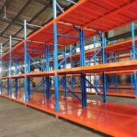China Medium Duty Shelving With Weight Capacity 100kg-500KG/Layer Customized Color Options for sale