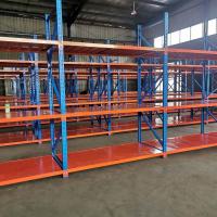 China Medium Duty Shelving With Weight Capacity 100kg-500KG/Layer Customized Color Options for sale