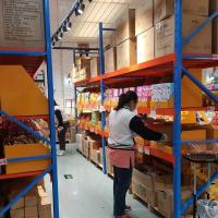 China 5Layer Medium Duty Metal Warehouse Storage Rack 100kg-500KG/Layer Weight for sale