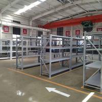 China 5 Layer Boltless Rack Industrial Warehouse Racking 100kg-500KG/Layer Space Saving for sale