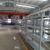 China 5 Layer Boltless Rack Industrial Warehouse Racking 100kg-500KG/Layer Space Saving for sale