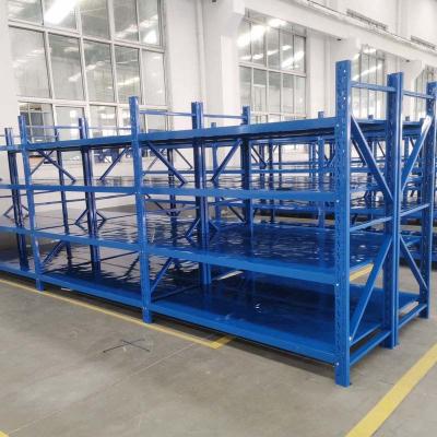 China 100KG / Layer - 500KG / Layer Boltless Shelving Units Customized For Warehouse Storage for sale