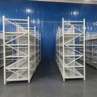 China 100KG / Layer - 500KG / Layer Boltless Shelving Units Customized For Warehouse Storage for sale