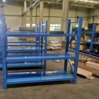 China 100KG / Layer - 500KG / Layer Boltless Shelving Units Customized For Warehouse Storage for sale