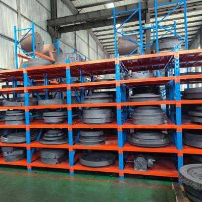 China Custom Height 5 Shelf Metal Storage Rack For Warehouse Organization for sale