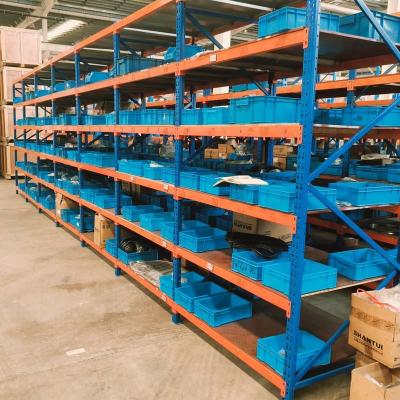 China Powder Coated 5 Shelves Boltless Steel Rack For Supermarket Warehouse Needs for sale