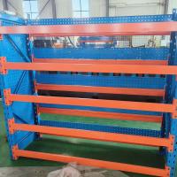 China Customized Warehouse Shelving Storage Rack Boltless / Rivet Design for sale