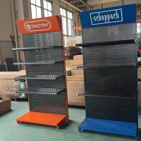 China Heavy Duty Supermarket Metal Shelves Easy Assemble Grocery Store Display Shelves for sale