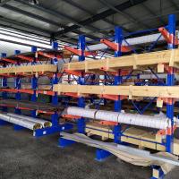 China Single Arm Heavy Duty Cantilever Racking Adjustable Cantilever Metal Rack 100kg-1000kg for sale