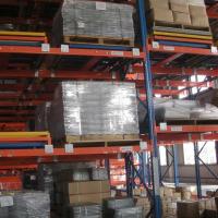 China 1000kg Push Back Racking System High Density Storage Press In Shelving Robust Design for sale