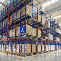 China 1000kg Bearing Drive In Warehouse Racking Customized Color Drive Through Racking System for sale