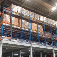 China 1000kg Capacity Radio Shuttle Pallet Racking Two Way And Four Way Shuttle Shelves for sale