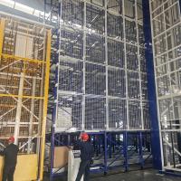 China Powder Coating Radio Shuttle Racking Adjustable High Density Storage Customized Size for sale