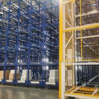 China Heavy Duty Warehouse Storage Radio Shuttle Racking System Steel Powder Coating Surface Treatment for sale