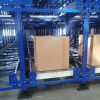China High Density Heavy Duty Radio Shuttle Pallet Racking Warehouse Space Management for sale