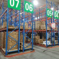 China Steel Construction VNA Very Narrow Aisle Racking 1600mm-2000mm For High Density Storage for sale