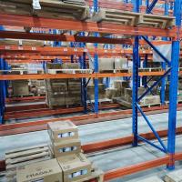 China Customized Size VNA Very Narrow Aisle Racking 2000kg Power Coated Finish for sale