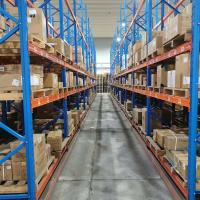 China Customized Size VNA Very Narrow Aisle Racking 2000kg Power Coated Finish for sale