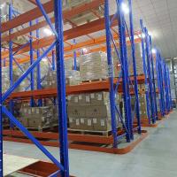 China Customized Size VNA Very Narrow Aisle Racking 2000kg Power Coated Finish for sale