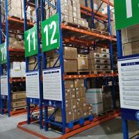 China Power Coating Customized Very Narrow Aisle Pallet Racking  Vna Warehouse Racking for sale