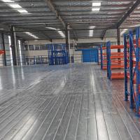 China Adjustable Mezzanine Floor Racking System Warehouse Multi Tier Rack for sale