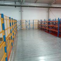 China 2-3 Levels Steel Mezzanine Floor Racking Maximize Warehouse Space Goods Storage for sale