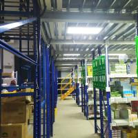 China 2-3 Levels Steel Mezzanine Floor Racking Maximize Warehouse Space Goods Storage for sale