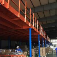 China Modular Design Galvanized Steel Structure Platform For Mezzanine Floor Racking System for sale