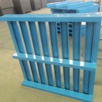 China Warehouse Steel Pallets Galvanized Mild Metal Storage Pallets 1000x800 1000x1000 for sale