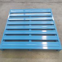 China Warehouse Steel Pallets Galvanized Mild Metal Storage Pallets 1000x800 1000x1000 for sale