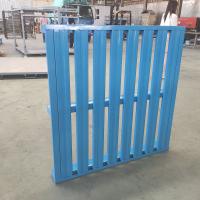 China Warehouse Steel Pallets Galvanized Mild Metal Storage Pallets 1000x800 1000x1000 for sale