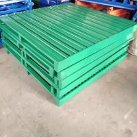 China 2 Way Entry Type Warehouse Steel Pallet Hot Dip Galvanized Custom Capacity for sale