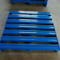 China 3000KG Industrial Warehouse Steel Pallets Heavy Duty Pallets 2 Way Entry for sale
