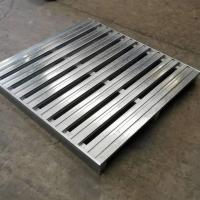 China Heavy Duty Load Stackable Steel Pallets Galvanized Pallet For Logistics And Warehousing for sale