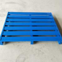 China Heavy Duty Load Stackable Steel Pallets Galvanized Pallet For Logistics And Warehousing for sale