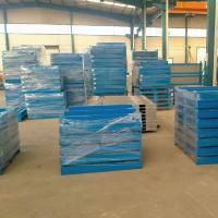 China Customized Industrial Warehouse Steel Pallet Heavy Duty Steel Pallet 2 Way Entry for sale