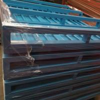 China Industrial Heavy Duty Steel Pallets Load Capacity 500KG-3000KG And Customizable for sale