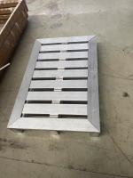 China Heavy Duty Industrial 6061-T6 Aluminum Pallet 300-2500KG Capacity ISO Standard for sale
