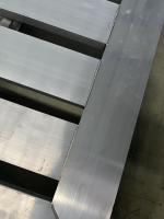 China Heavy Duty Industrial 6061-T6 Aluminum Pallet 300-2500KG Capacity ISO Standard for sale