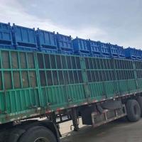 China Customized Foldable Stacking Metal Box Pallet Industrial Storage Box for sale