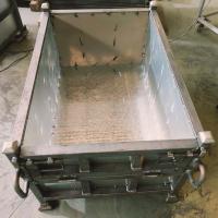 China Steel Grid Material Metal Box Pallet Transport Industrial Storage Box for sale