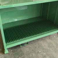 China Customizable Heavy Duty Metal Pallet Bins Grid Material Box For Industrial for sale