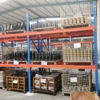 China Stacking Design Folding Steel Wire Mesh Cages 500KG-1000KG For Transfer And Storage for sale