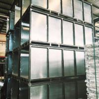 China Foldable Steel Pallet Box with High Load Capacity and Stackable Design for Industrial Storage for sale