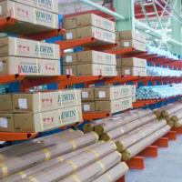 China Customized Steel Warehouse Cantilever Rack Cantilevered Double Sided Cable Tube Factory Metal Pipe Cantilever Rack for sale