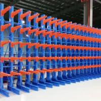 China Customized Steel Warehouse Cantilever Rack Cantilevered Double Sided Cable Tube Factory Metal Pipe Cantilever Rack for sale